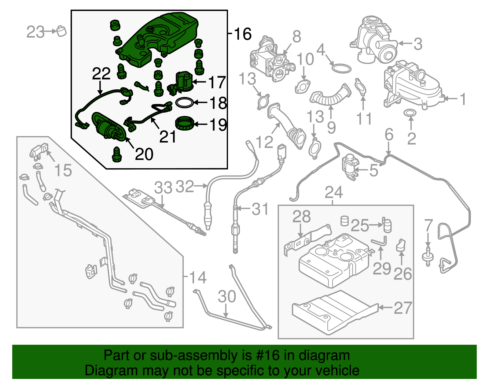 2009-2013 Audi Q7 Fuel Tank 4L0-131-878-S | Audi USA Parts