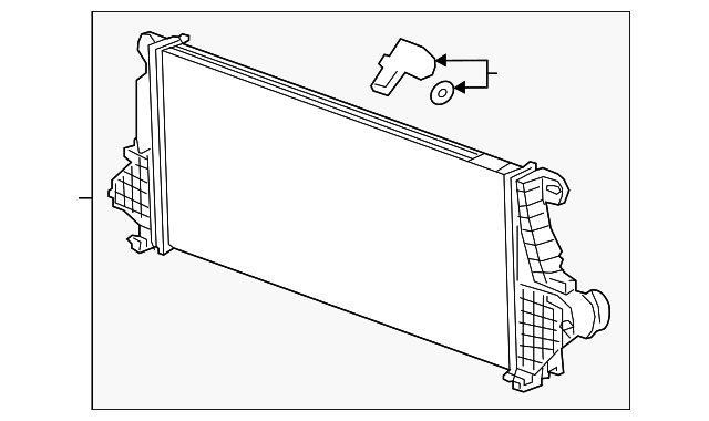 2016-2025 Chevrolet Malibu Inter-Cooler 85525374 | Capital Chevy Parts