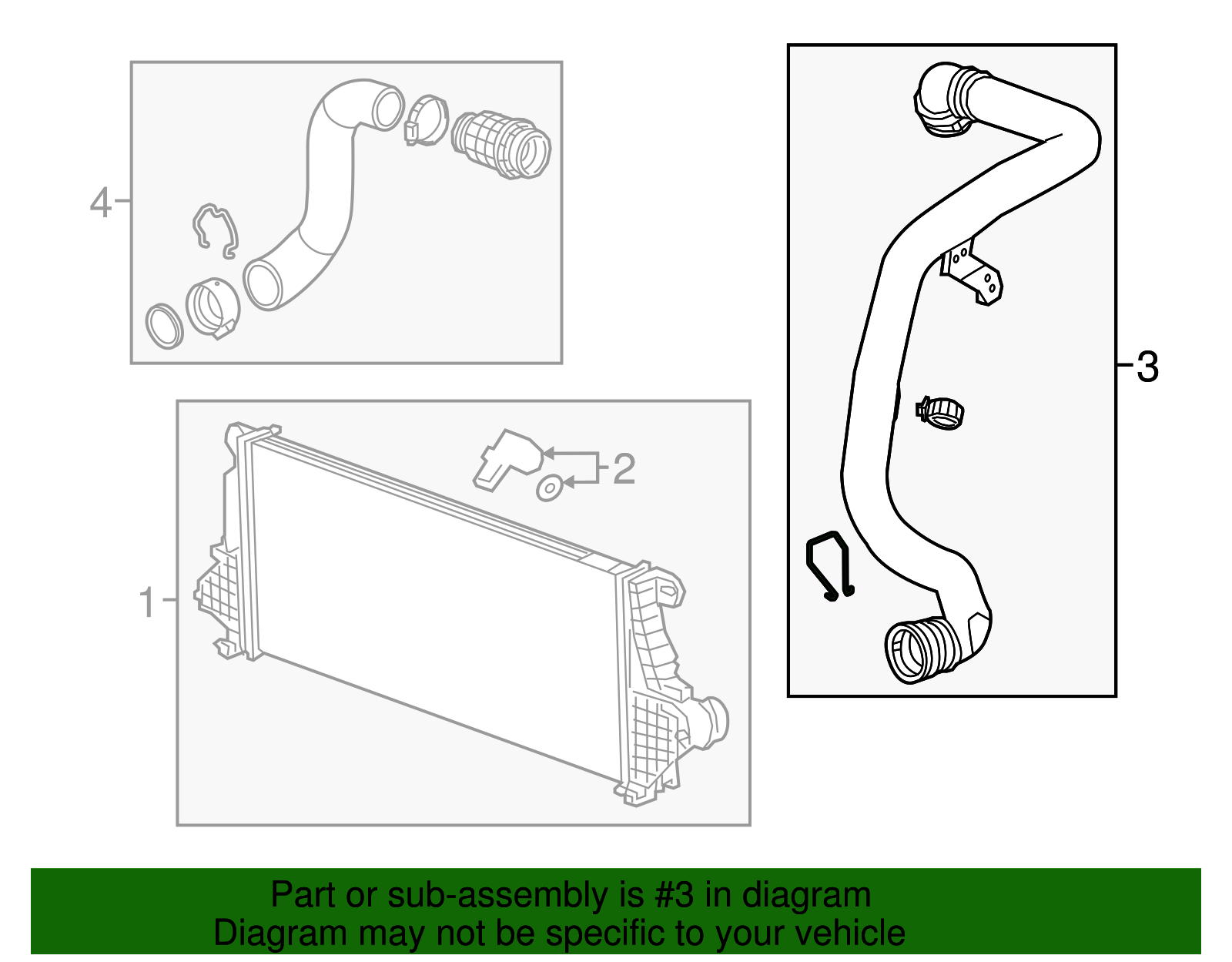 2023-2025 Chevrolet Malibu Tube 42849434 | Capital Chevy Parts