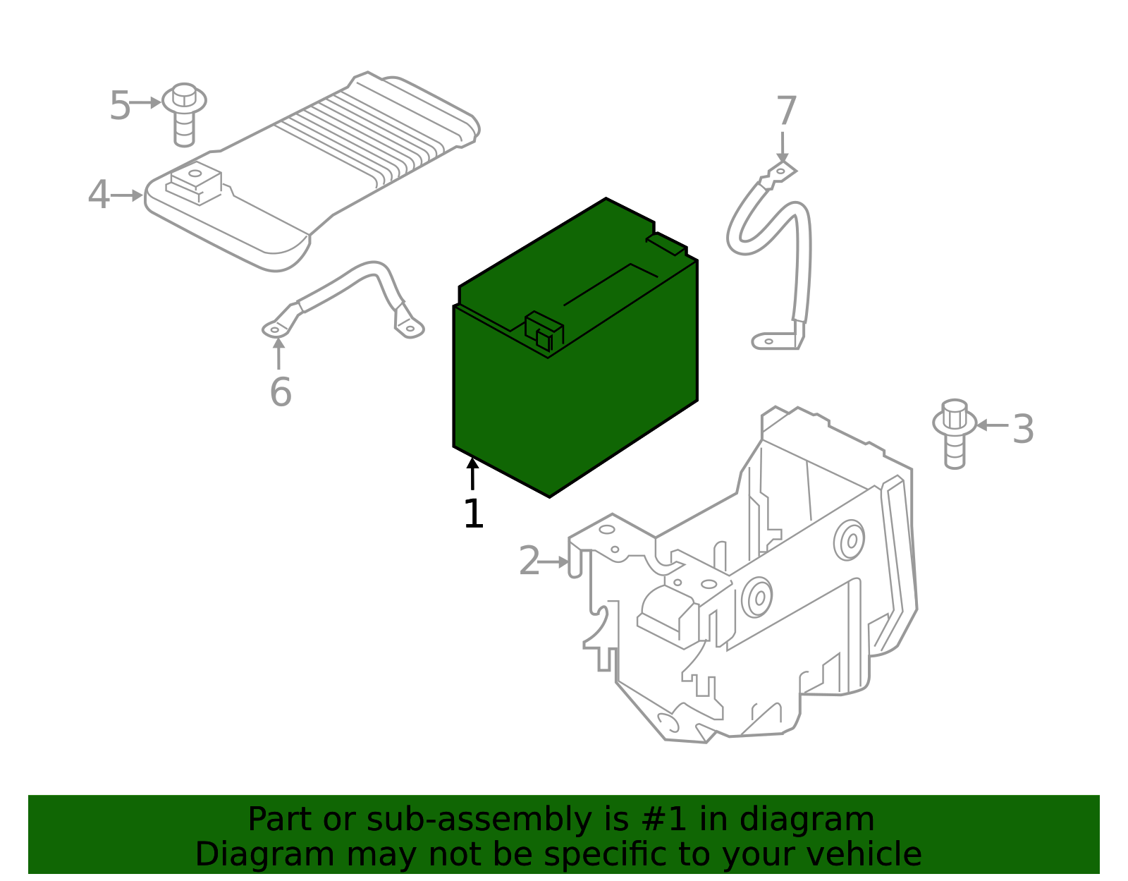 30659531 - Vehicle Battery 2016-2025 Volvo | OEM Euro Parts
