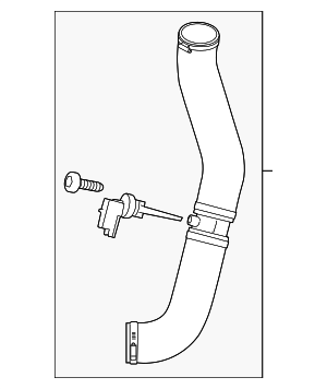 CK4Z-6C640-D - Inter-Cooler Hose - 2015-2019 Ford | Lasco Auto Parts