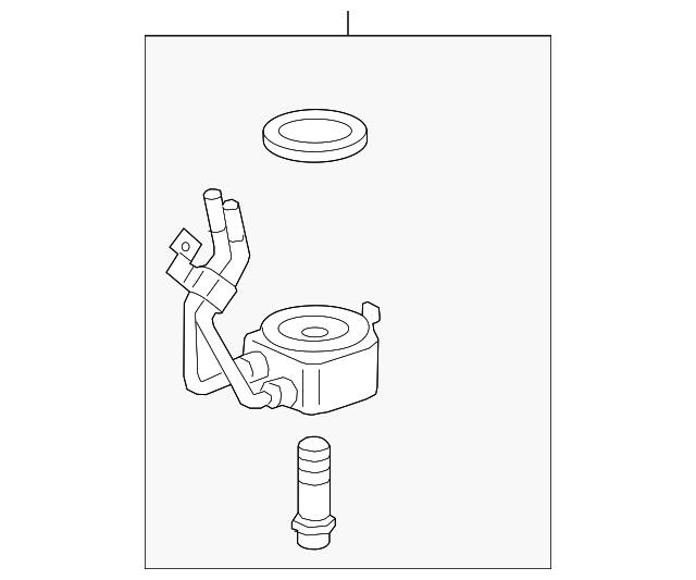 2013-2023 GM Oil Cooler 12688093 | Courtesy Parts