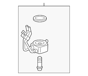 2013-2023 GM Oil Cooler 12688093 | Courtesy Parts