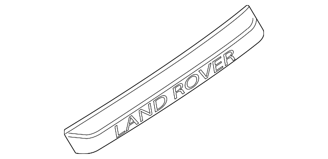 2008 Land Rover LR2 Rear Tailgate End Door Handle Finish Molding | Land ...