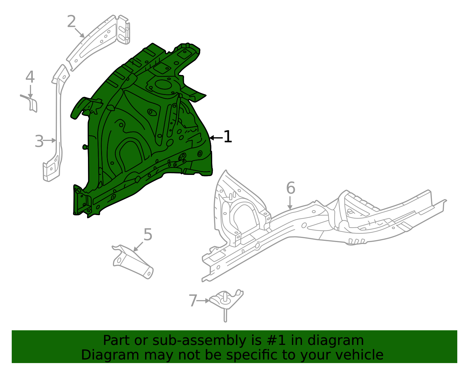 64502-K5000 - 2022-2024 Hyundai Santa Cruz - Apron Assembly | Conicelli Hyundai
