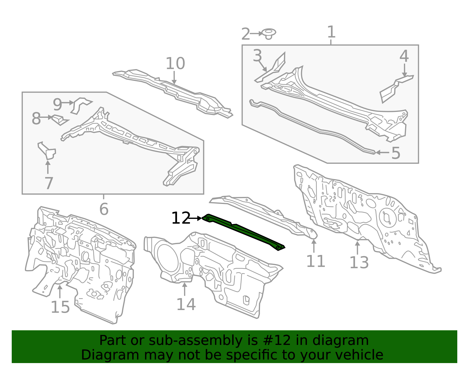 Engine Compartment Insulator - OEM Noise & Heat Control | AutoNation Parts