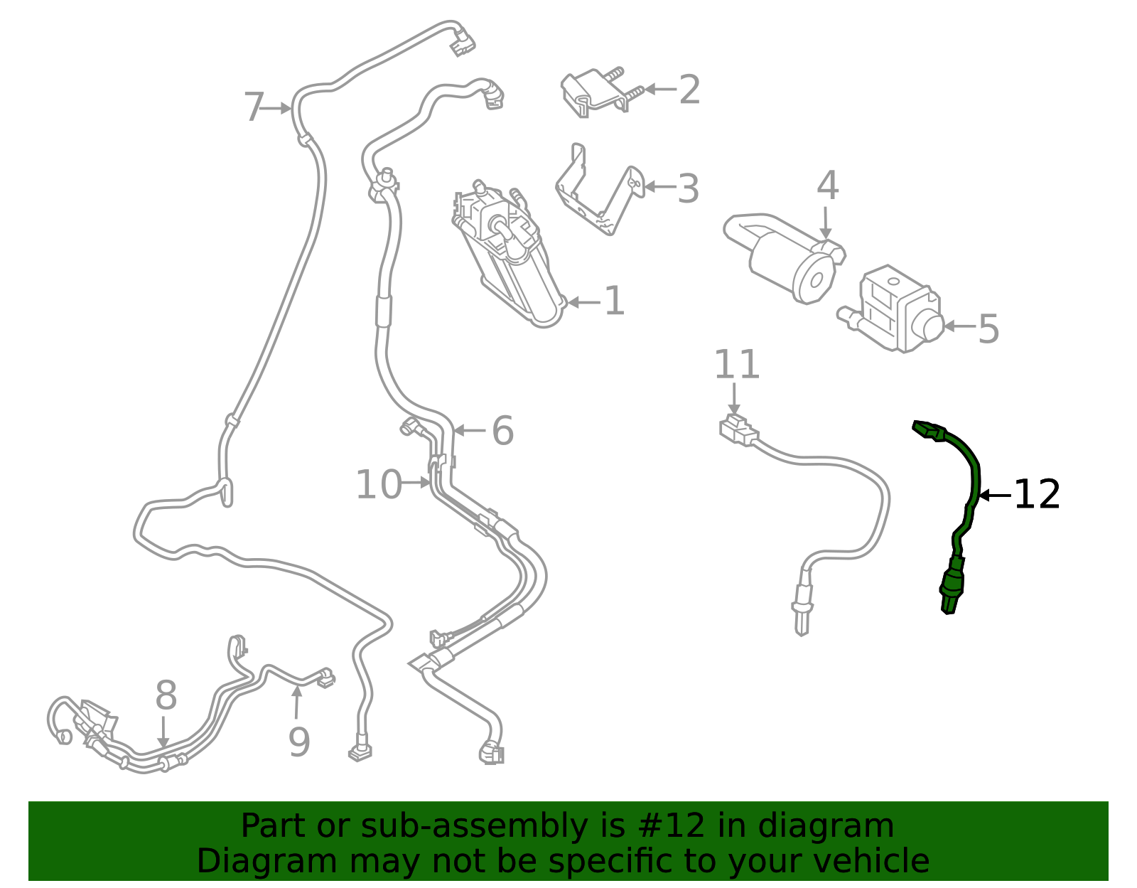 Genuine Oxygen Sensor for 2016-2025 Volvo | Part# 31439481 | Over 30% ...