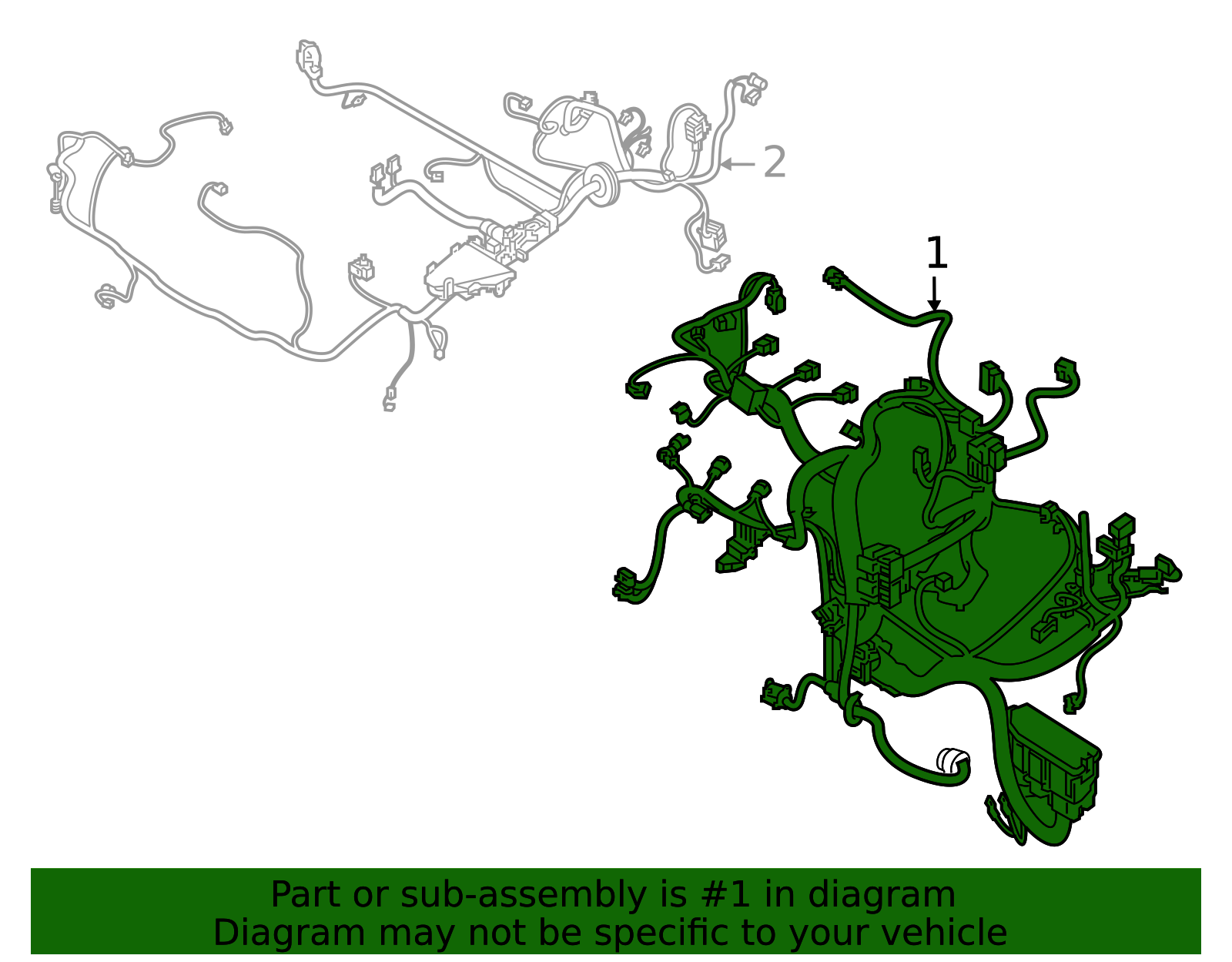 24011-6LY0A - Engine Harness 2024-2025 Nissan Sentra | Nissan Parts ...