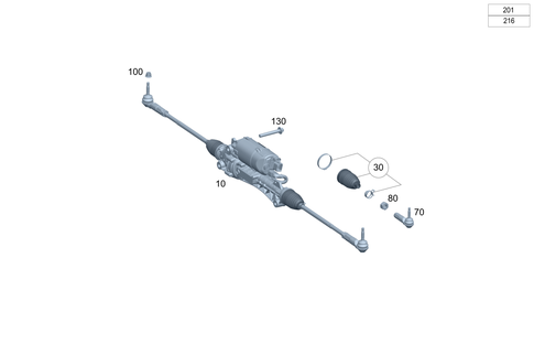 Rear Axle Steering for 2024 Mercedes-Benz EQE AMG | Mercedes-Benz USA Parts