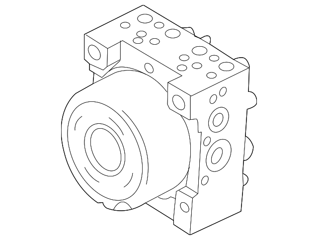 2015-2019 Lincoln MKC | ABS Control Unit | KJ7Z-2C215-B | Walls' Ford Parts