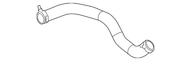 2010-2013 Land Rover Upper Hose LR013681 | OEM Parts Online