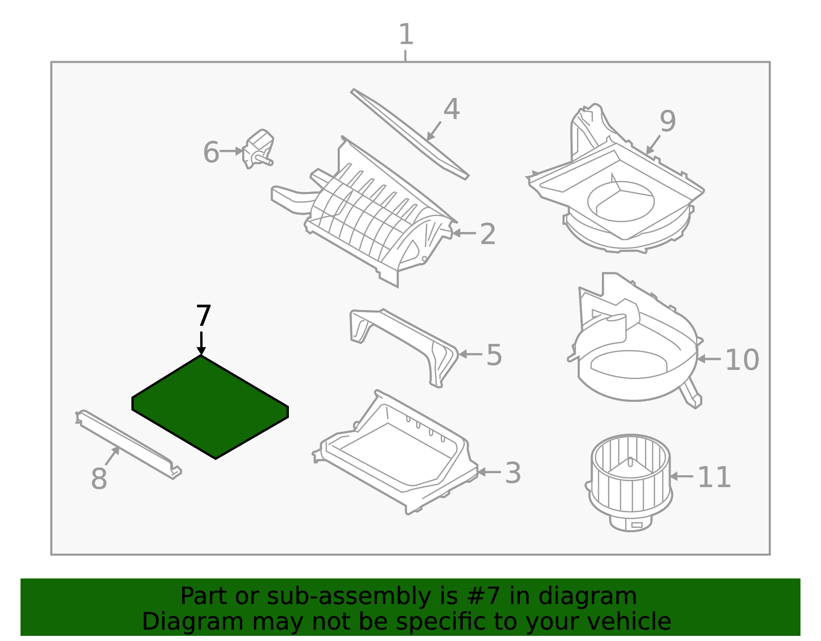 97133-F2000 - Filter 2018-2024 Kia | Kia.Parts Store