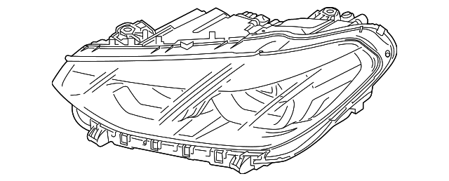 63117466116 - 2018-2021 BMW Headlamp Assembly (63-11-7-466-116) | BMW ...