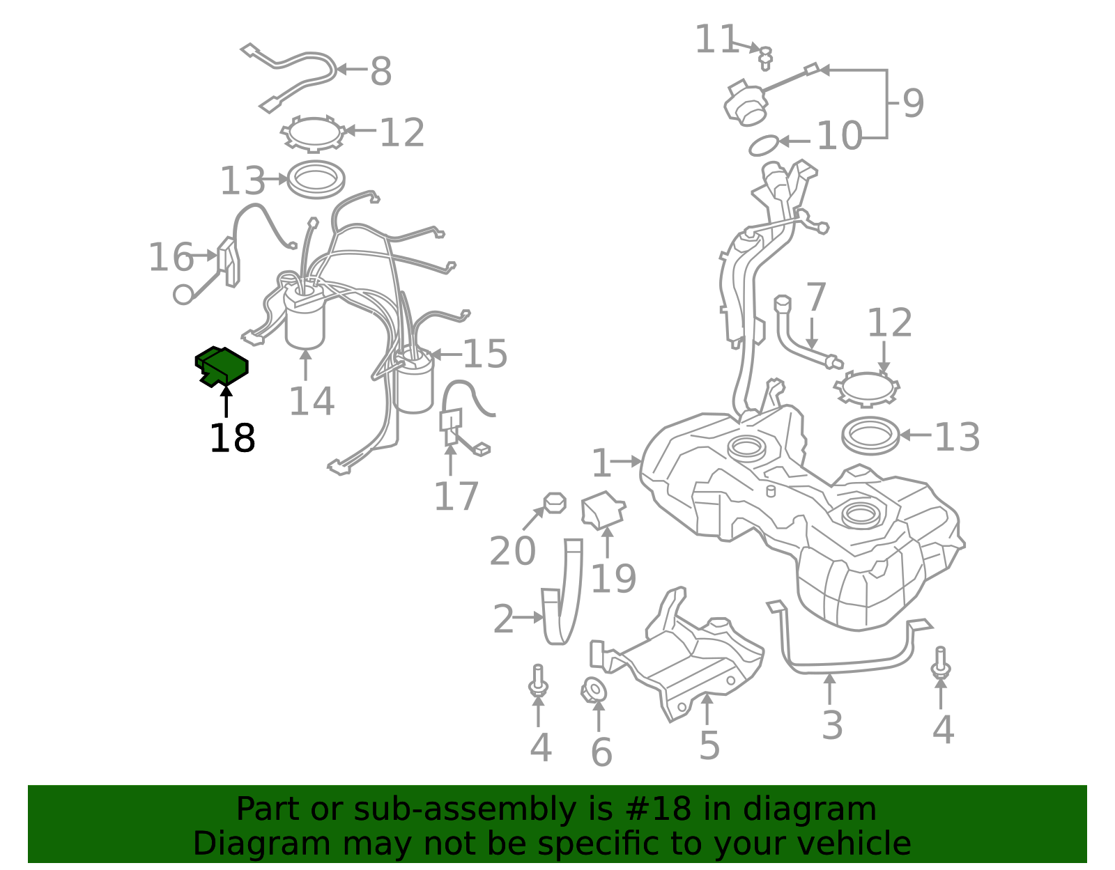 Fuel Pump Driver Module 5N0-906-093-B | AutoNationParts.com
