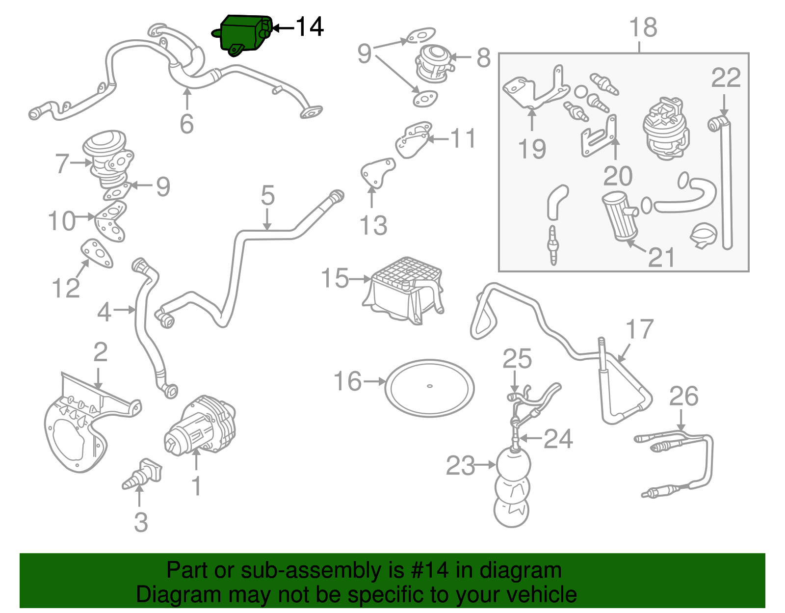 2002-2025 Audi Solenoid Valve 037-906-283-C | OEM Parts Online