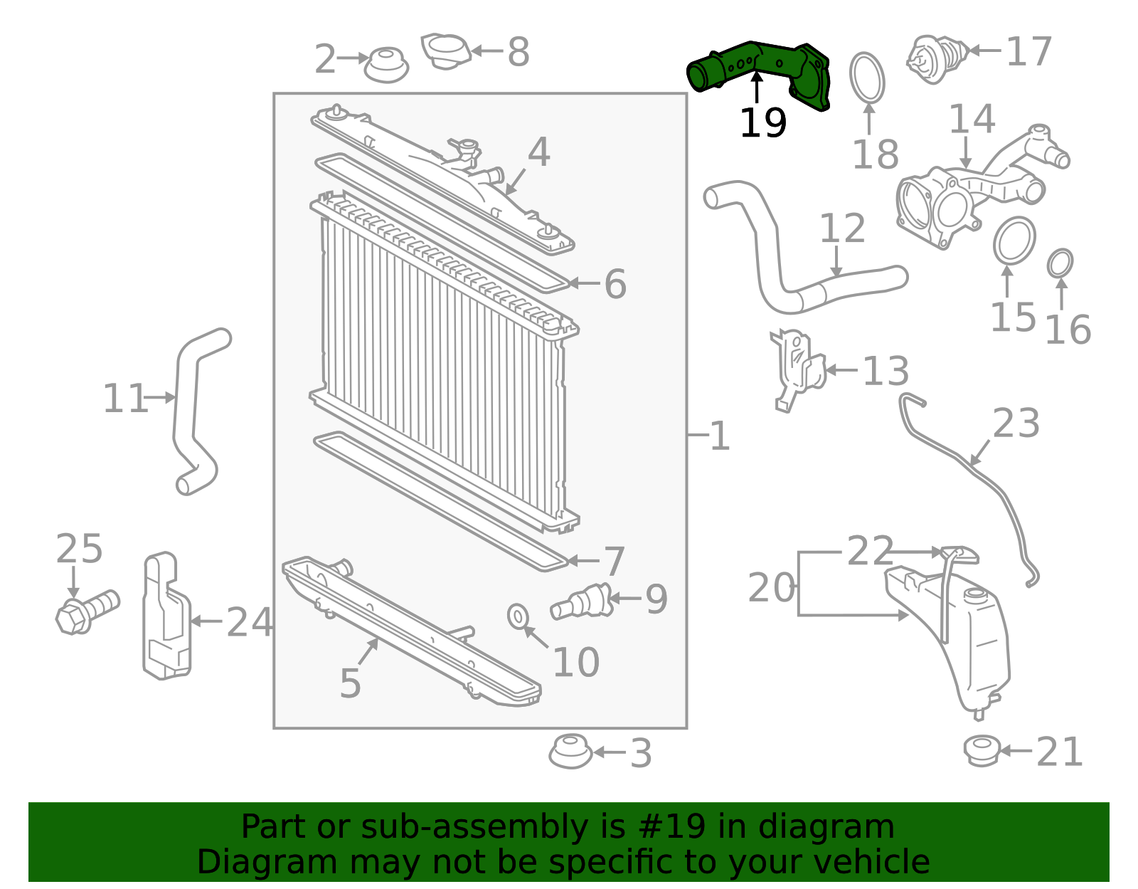 16321-31030 - High-Quality Engine Coolant Thermostat Housing for 2007 ...
