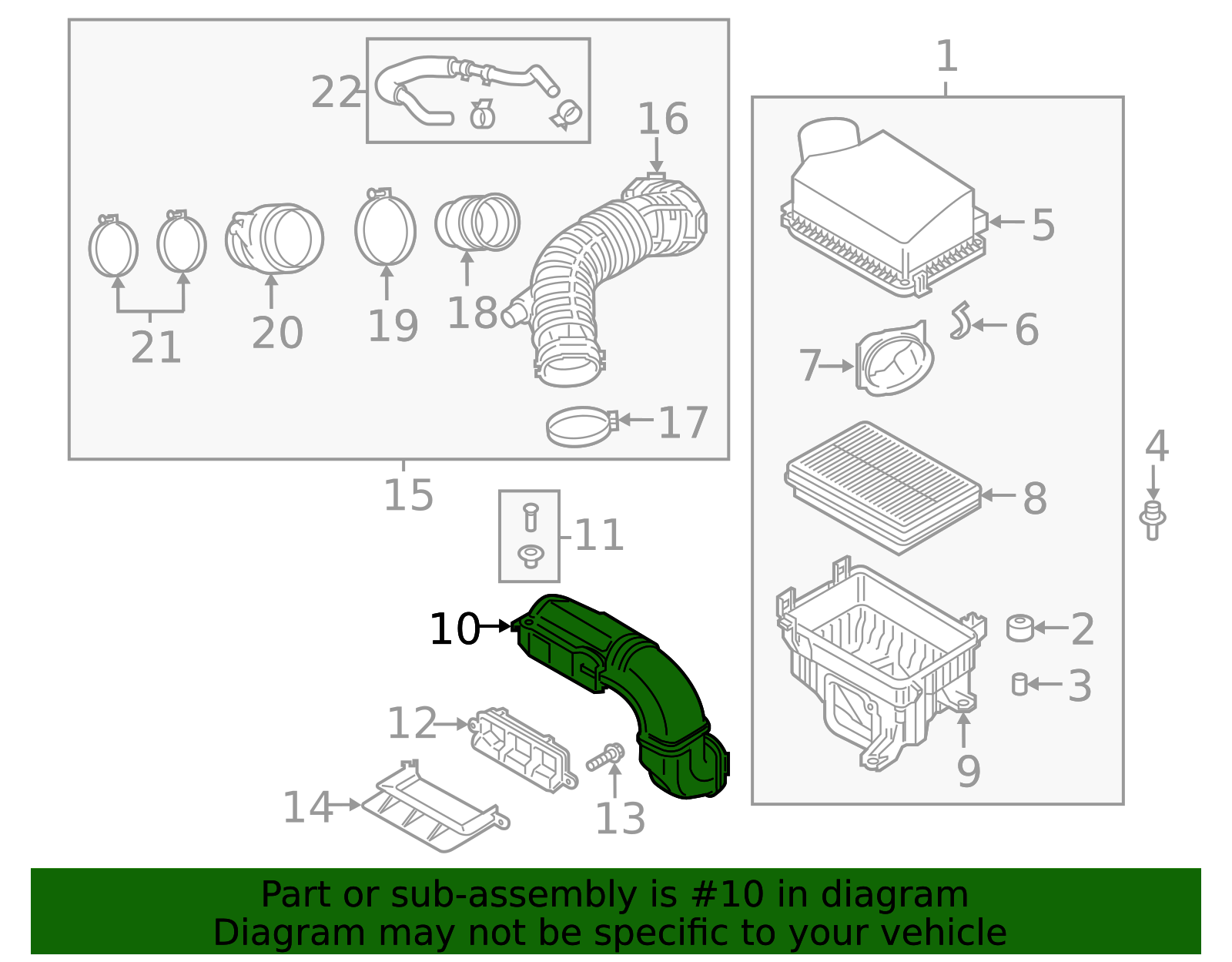 Intake Duct 28210-J3800 | MotorMotor