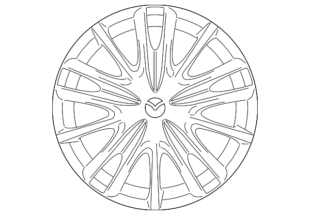 9965-C6-7070 - Wheel Alloy - 2019 2020 Mazda CX-5 | Mazda Parts Factor