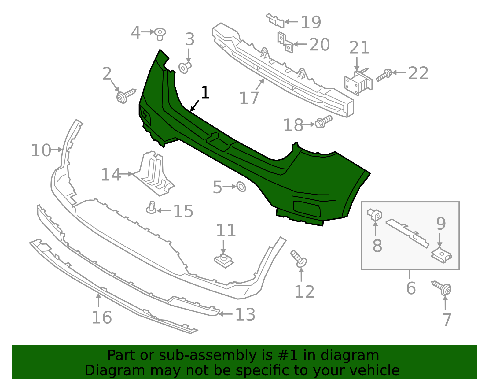 2020-2025 Hyundai Venue Bumper Cover 86610-K2030 | QuirkParts