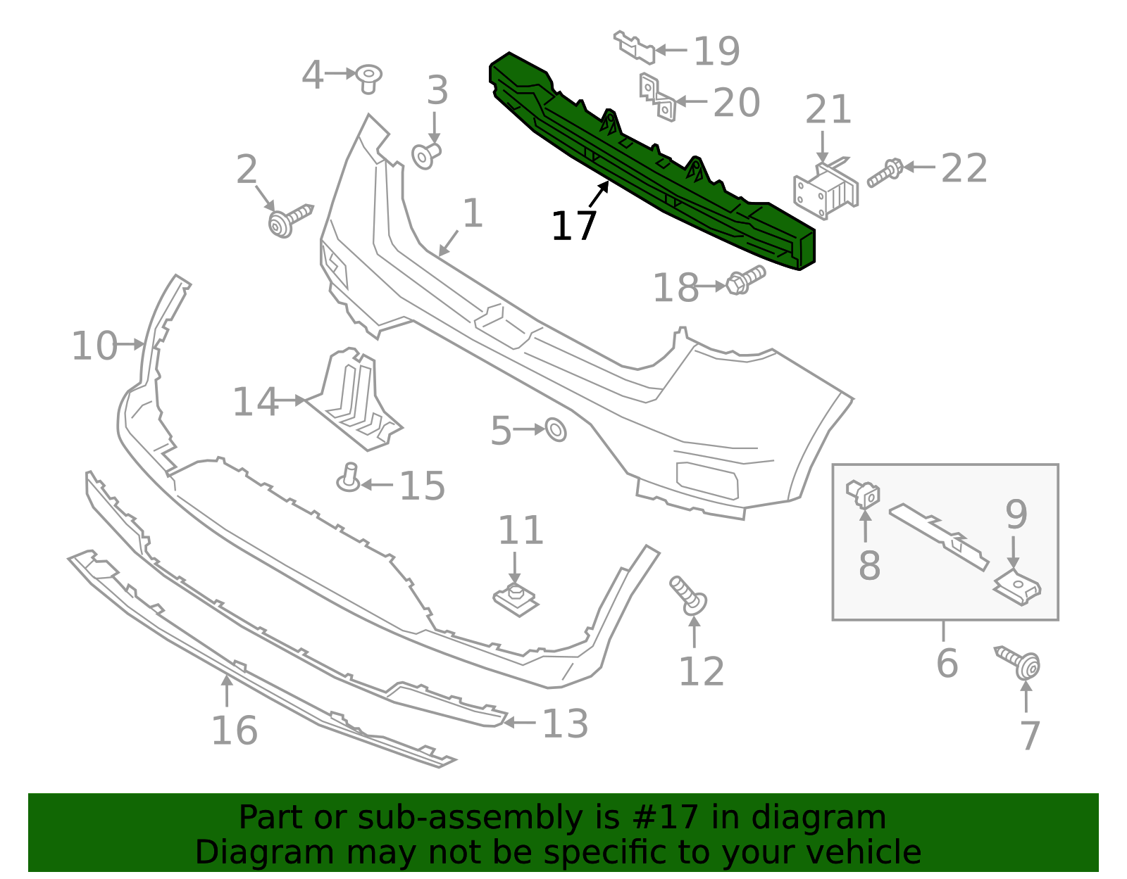 86631-K2100 - High-Quality Bumper Impact Bar for 2020-2025 Hyundai ...