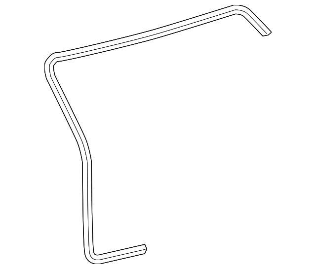 67881-08030 - Weatherstrip 2011-2020 Toyota Sienna | Brantford Toyota Parts