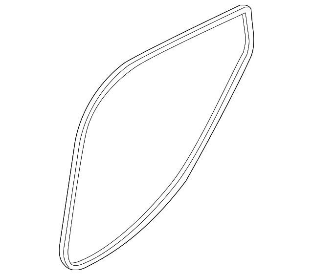 83120-B1000-RRY - 2015-2020 Hyundai - Weather-Strip On Body | Hyundai ...