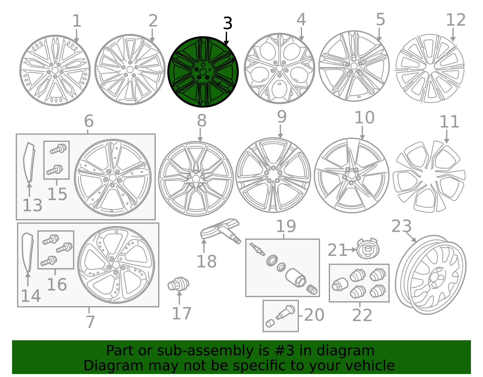 2019-2024 Jaguar F-Type Wheel, Alloy T2R36431 | OEM Parts Online
