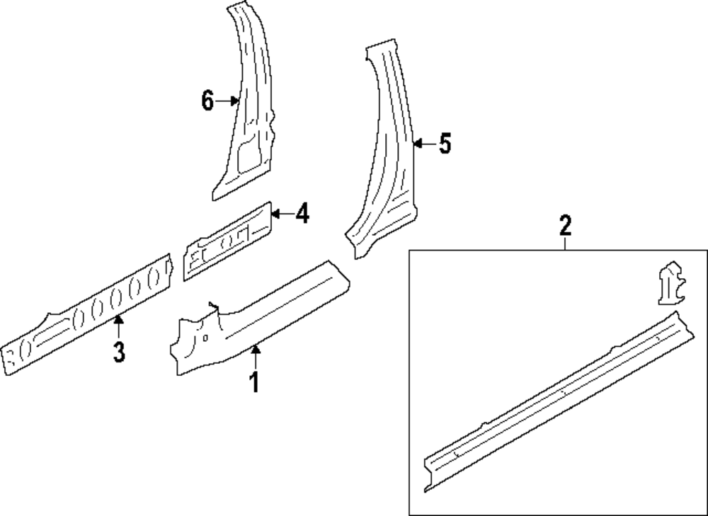 2022-2025 Subaru BRZ Rocker Panel 51449CC0009P | Subaru Parts Store