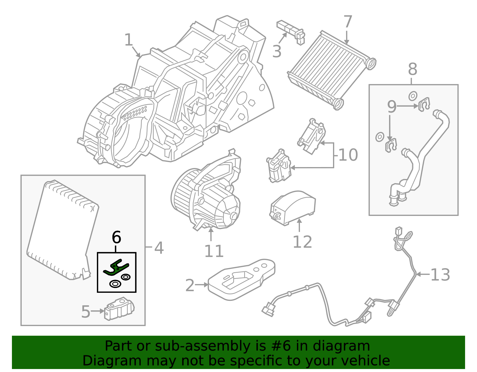 5WA-815-155-A - Expansion Valve Seal Kit 2015-2025 Volkswagen | OEM VW ...