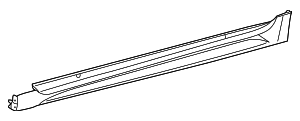 75852-12903 - Rocker Panel Guard 2019-2025 Toyota Corolla | Longo ...