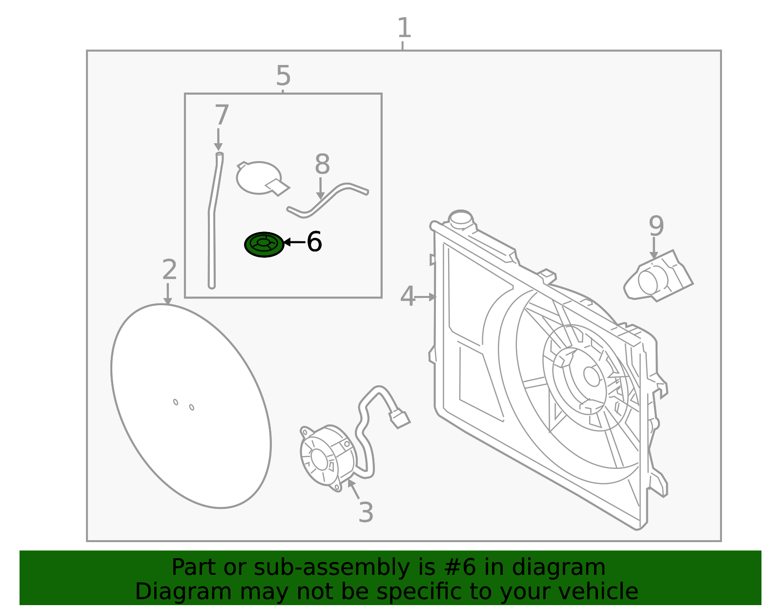 25442-2F800 - Reservoir Cap Gasket 2012-2023 Kia Rio | Kia.Parts Store