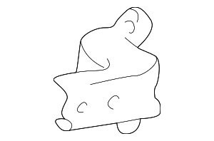 68720-35031 - Upper Hinge - 2003-2009 Toyota 4Runner | OEM Genuine ...