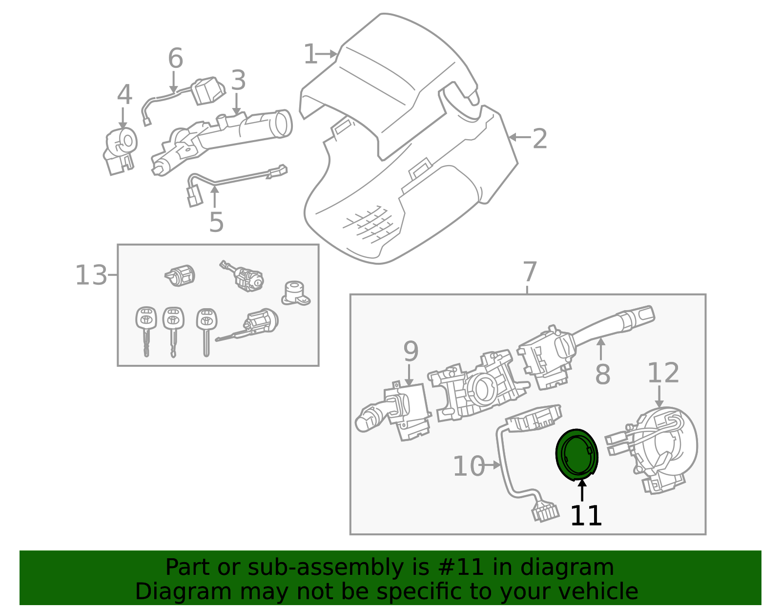 2004-2006 Toyota Sensor Ring 89246-22020 | MotorMotor
