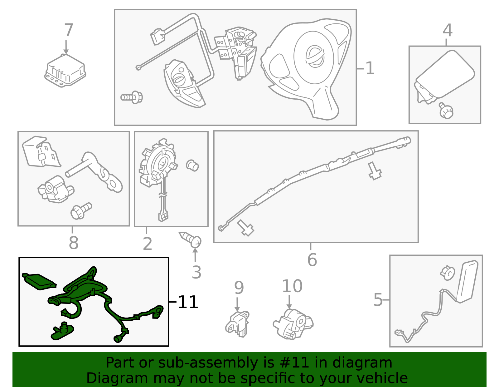 98856-1FK0A - High-Quality Air Bag Seat Sensor Mat for 2011-2015 Nissan ...
