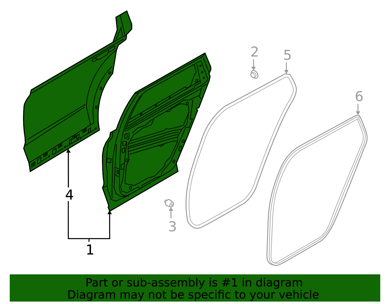 2020-2025 Hyundai Palisade Door Shell 77003-S8010 | OEM Parts Online