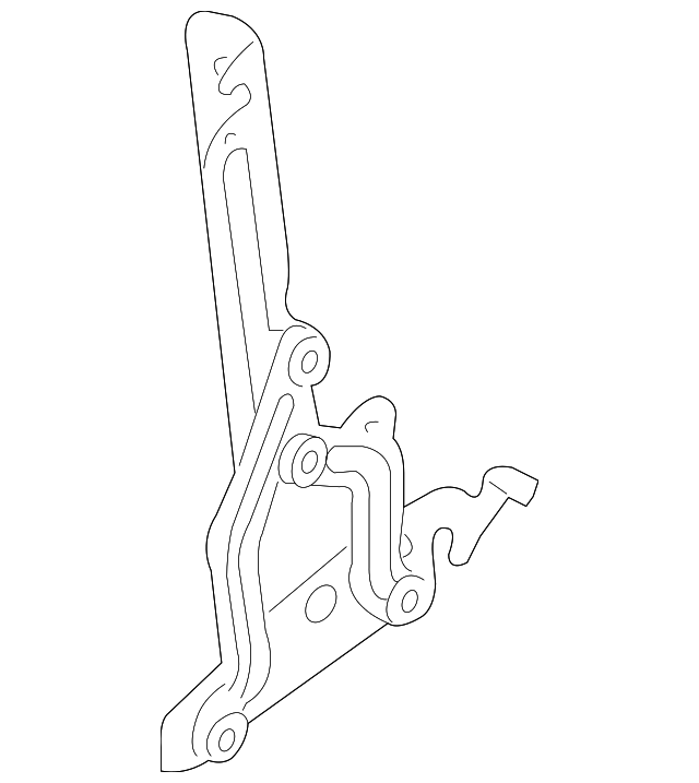 Hood Hinge - OEM Structural Support for Ford | AutoNation Parts