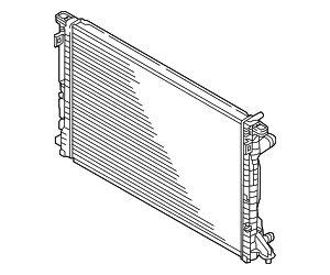 8W0-121-251-H - Radiator 2018-2025 Audi | Audi OEM Parts Guy