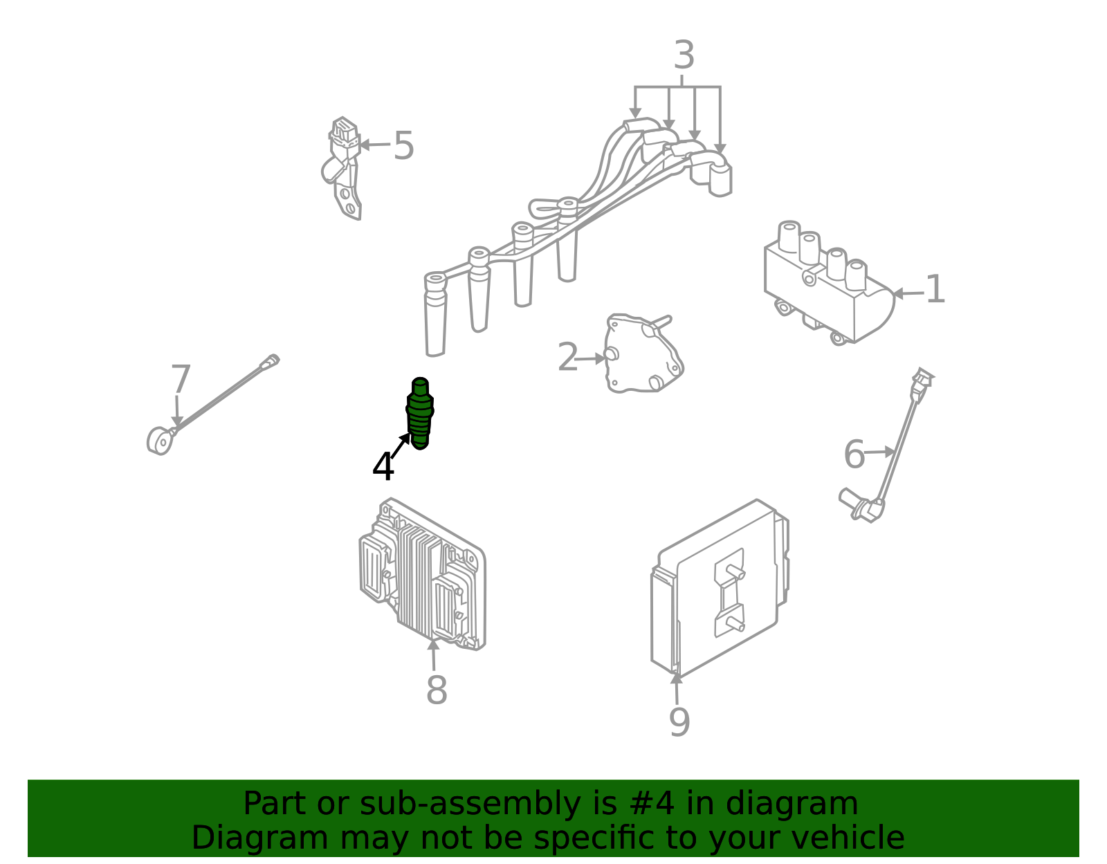 96130723 - High-Quality Conventional Spark Plug for AutoNation Parts