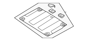 2021-2025 Ford Bronco Floor Mat M2DZ-7813046-F | OEM Parts Online