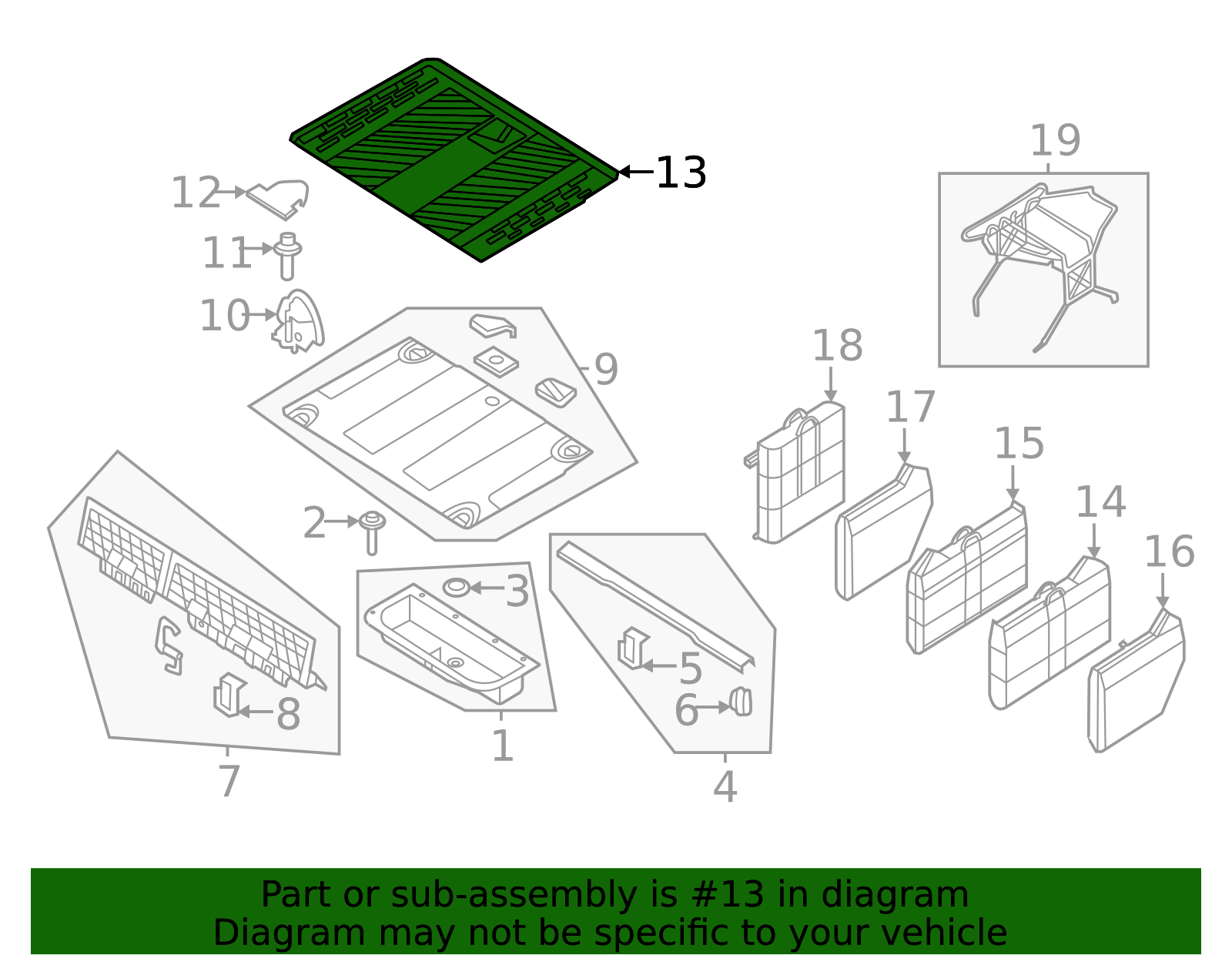 M2DZ-58047A74-BA - Cargo Area Liner W/ Bronco Logo - 4Dr 2021-2025 Ford ...
