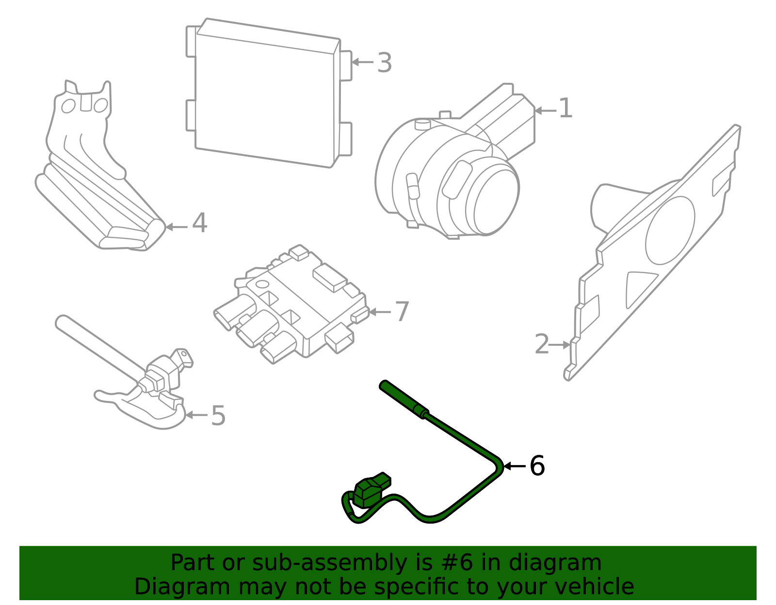 2023-2025 Nissan Motion Sensor 285T2-6RA0A | QuirkParts