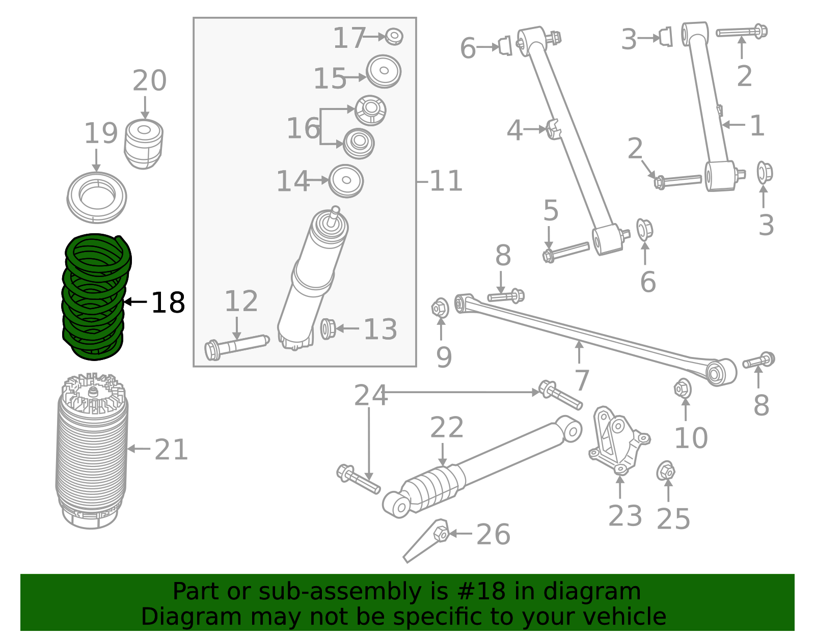 2019-2024 Ram 2500 Spring 68349171AB | Mopar Parts Canada