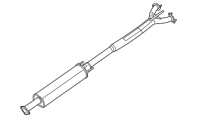 2009-2023 Nissan Maxima Muffler & Pipe 20300-ZX70A | QuirkParts