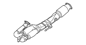 200A0-4RF0A - Front Pipe 2016-2023 Nissan Maxima | Group 1 Auto Parts