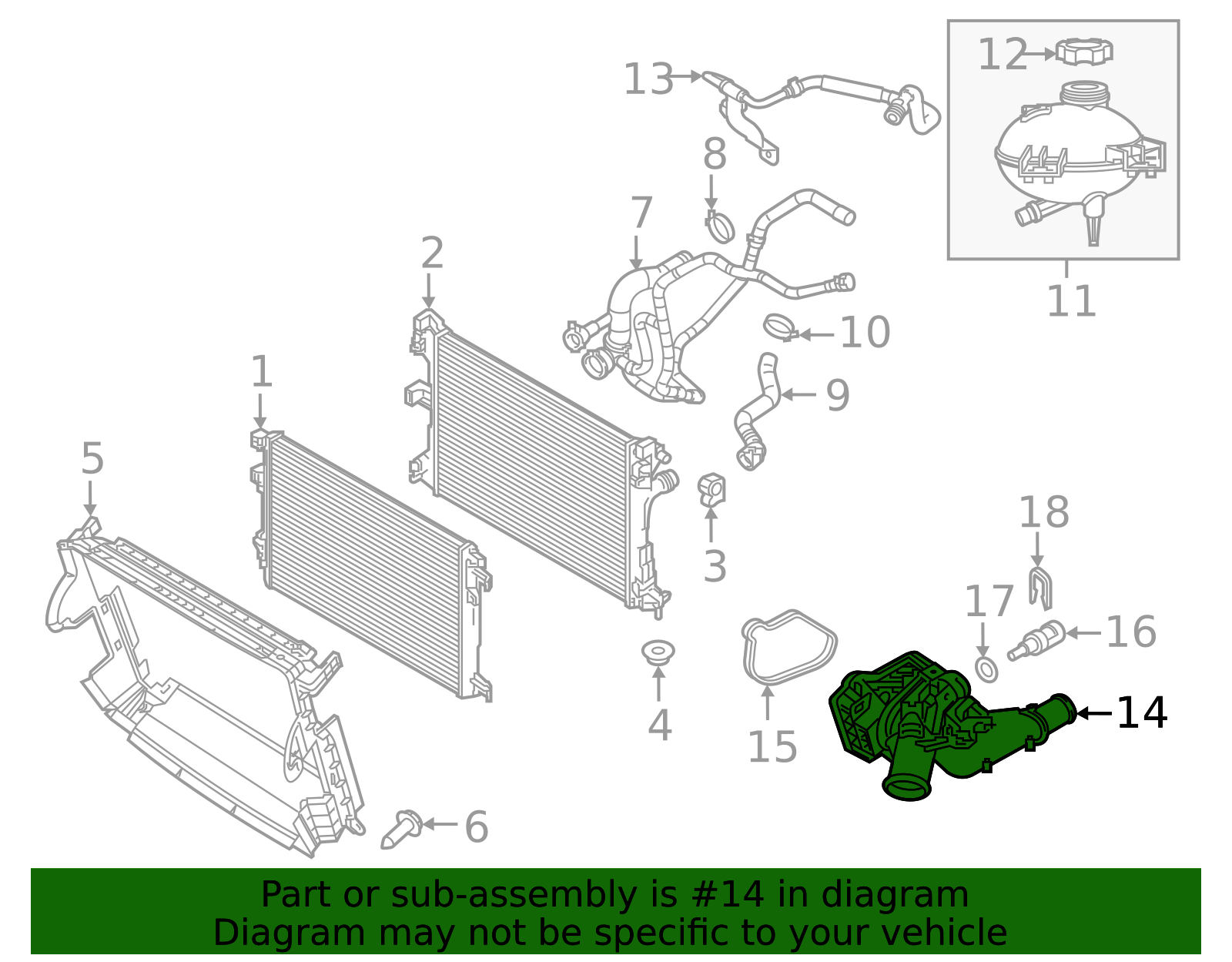 68498469AA - Fuel Bundle Clip | Mopar Parts Canada