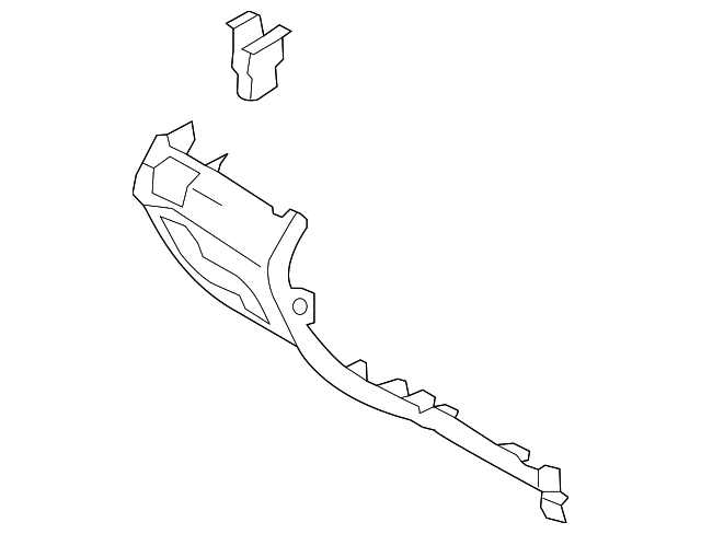2016-2020 Kia Optima Lower Trim 84750-D5000WK | TascaParts.com