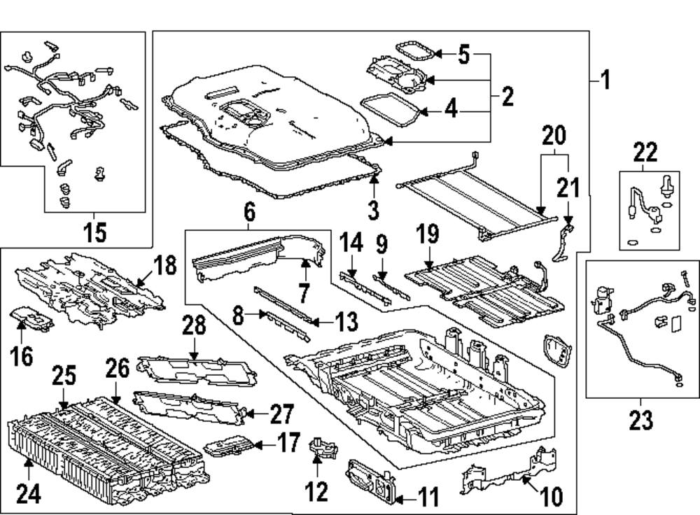 2023-2025 Toyota Carrier Assembly G9611-47010 | Toyota Parts Center