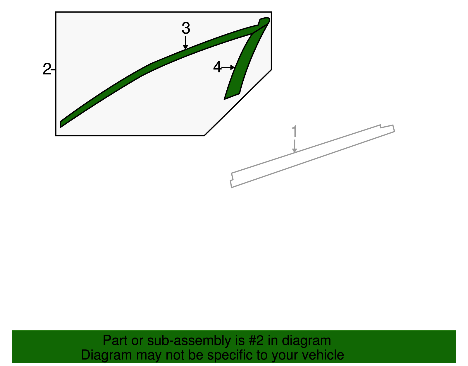 2009-2013 Toyota Corolla Black Out Tape 75921-02120 | Toyota Parts Center