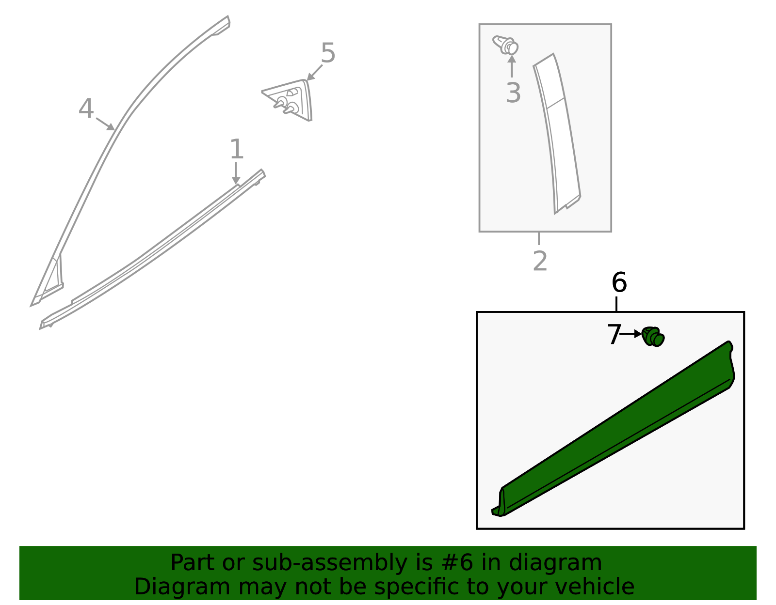 KB7W-51-RA0E - Lower Molding 2017-2025 Mazda CX-5 | Mazda-Parts