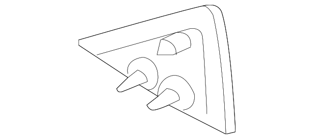 2017-2025 Mazda CX-5 Corner Molding KB7W-69-16YA | RealMazdaParts.com